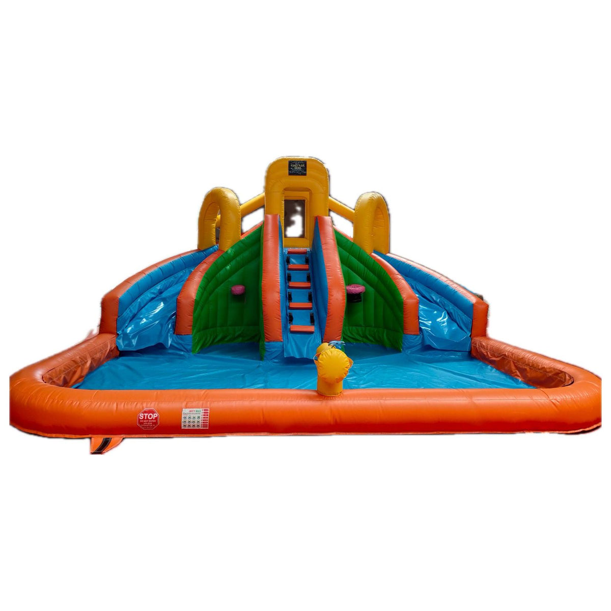 Tobogan Gonflabil Cu Piscină Double Splash – mcrtoys
