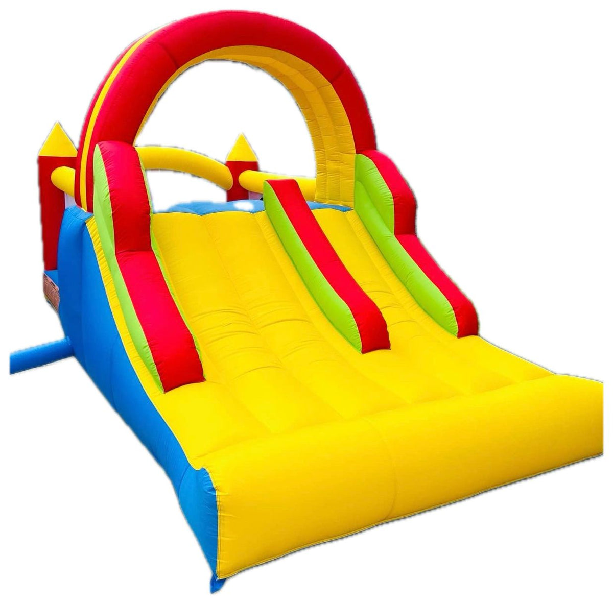 Tobogan Gonflabil Dublu Rainbow – mcrtoys